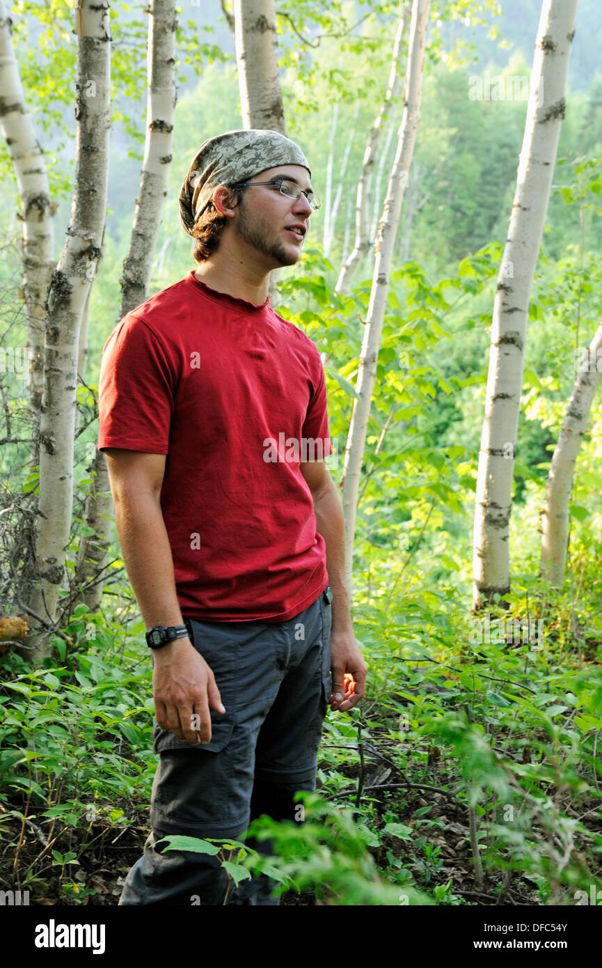 Trapper boy hi-res stock photography and images - Alamy