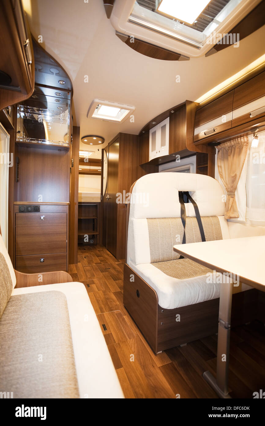 Interior of Recreational Vehicle Stock Photo - Alamy