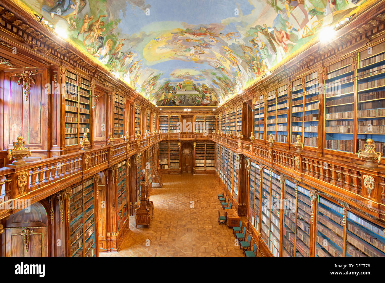CZECH REPUBLIC PRAGUE, STRAHOV MONASTERY LIBRARY - THE PHILOSOPHICAL ...