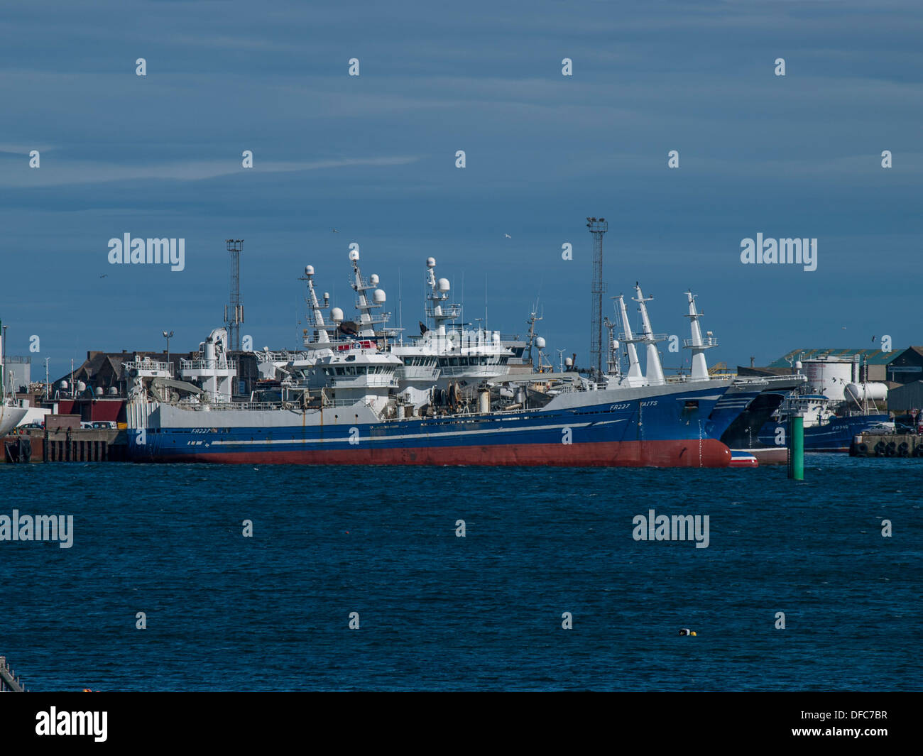 Peterhead fishing boats hi-res stock photography and images - Alamy