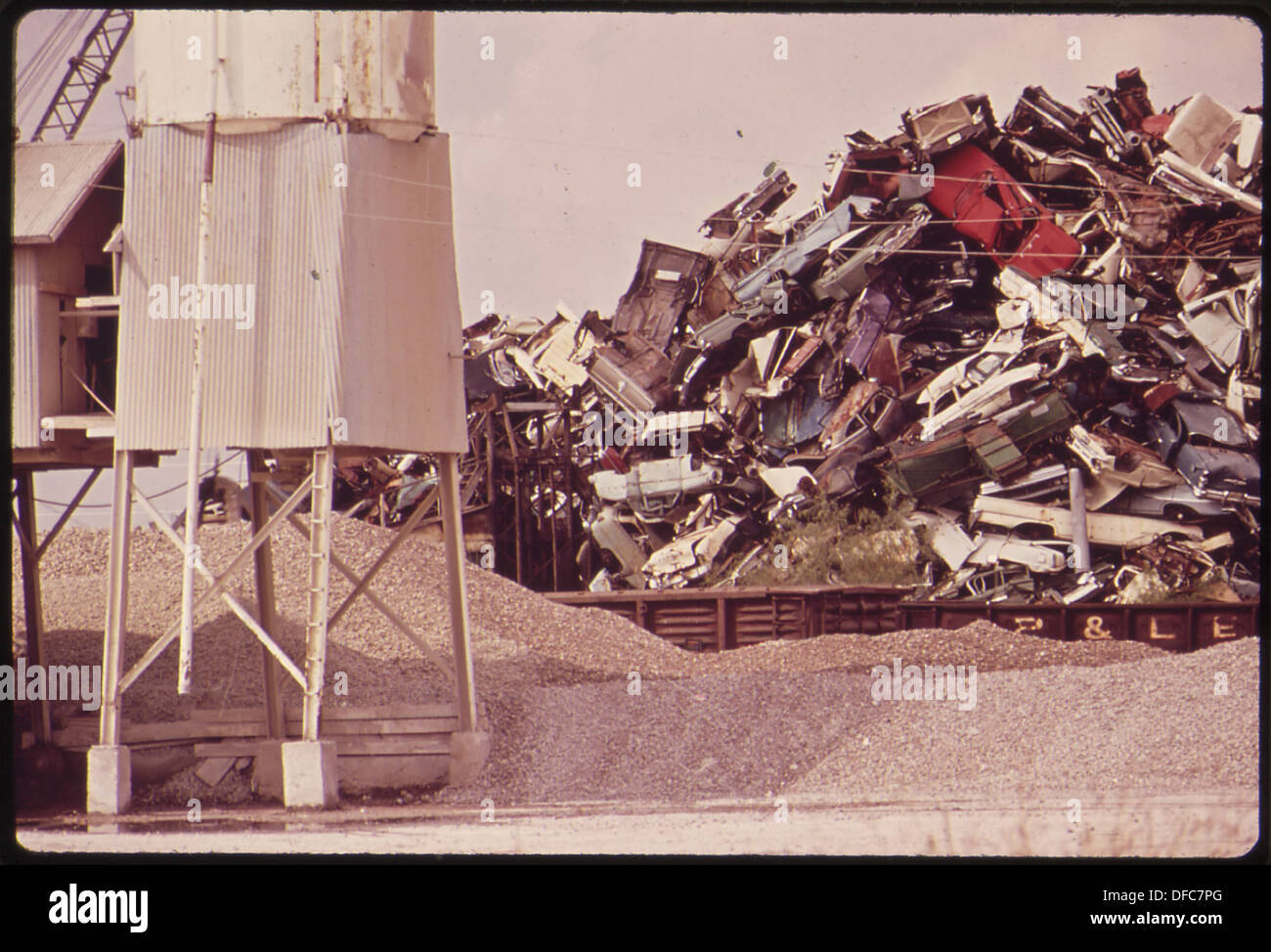 An automobile junkyard is a place where old, discarded, or damaged ...