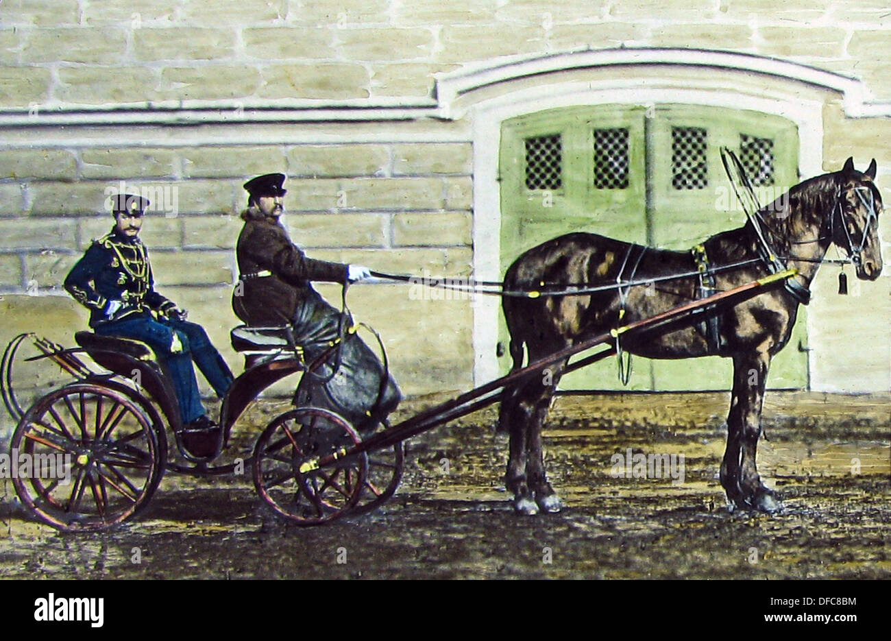 Russian carriage pre-1900 Stock Photo - Alamy