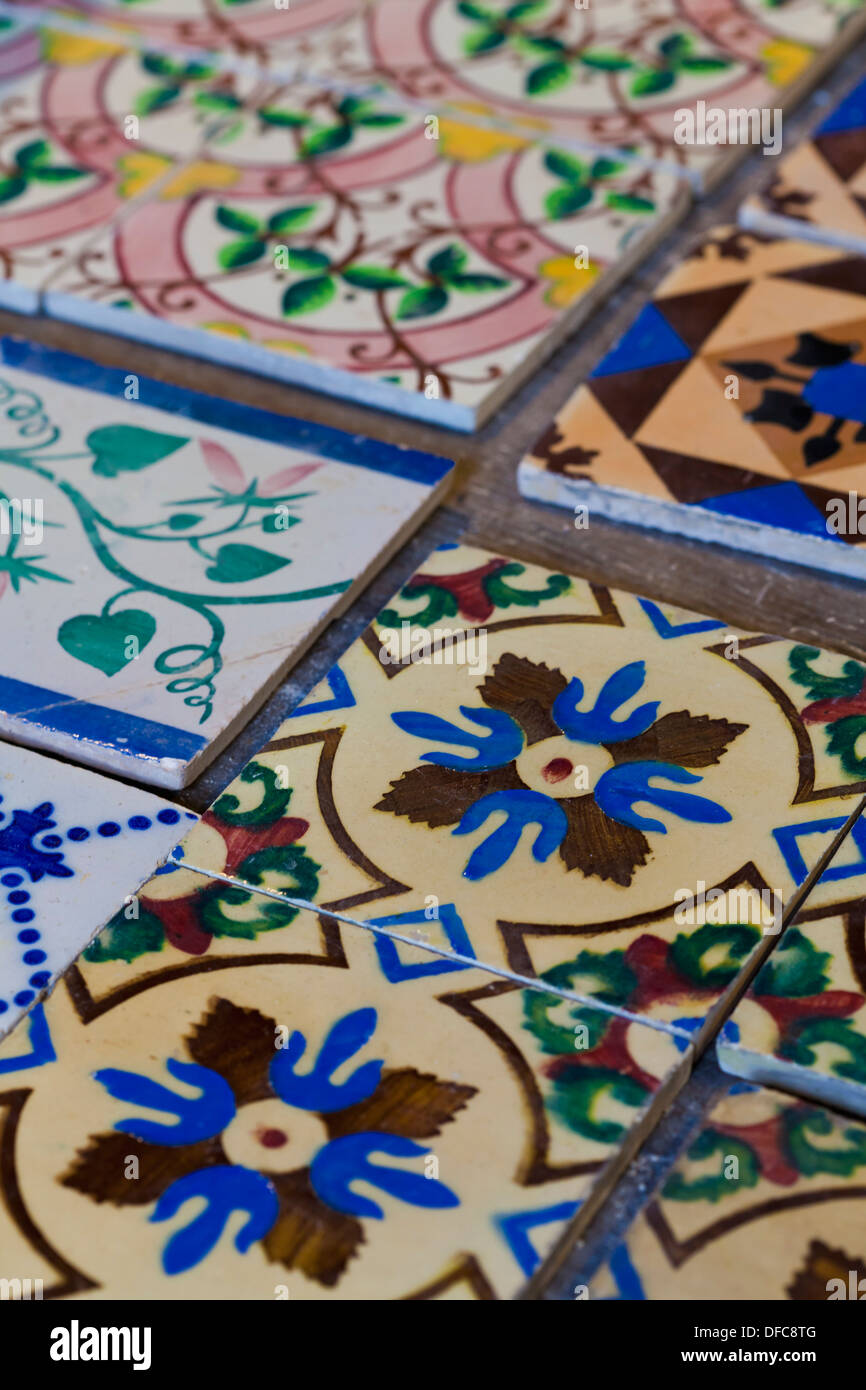 Varieties of ceramic tilework hi-res stock photography and images - Alamy