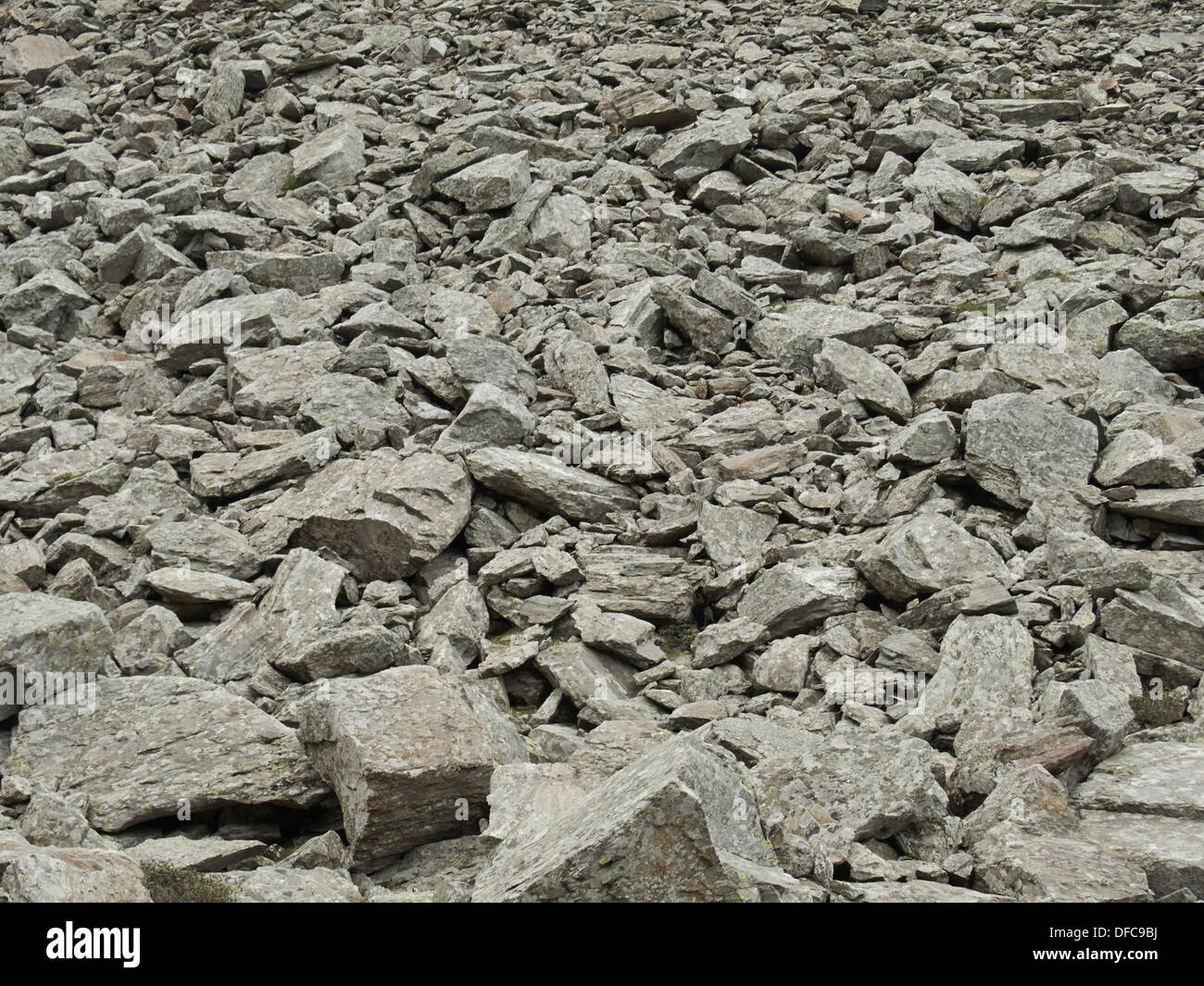 Landslide rubble mountains nature hi-res stock photography and images ...