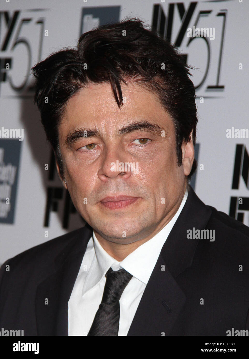 New York, New York, USA. 1st Oct, 2013. Actor BENICIO DEL TORO attends ...
