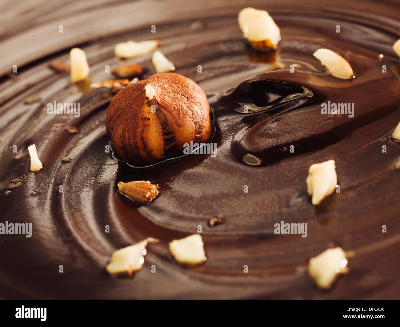 Hazelnut swirl hi-res stock photography and images - Alamy