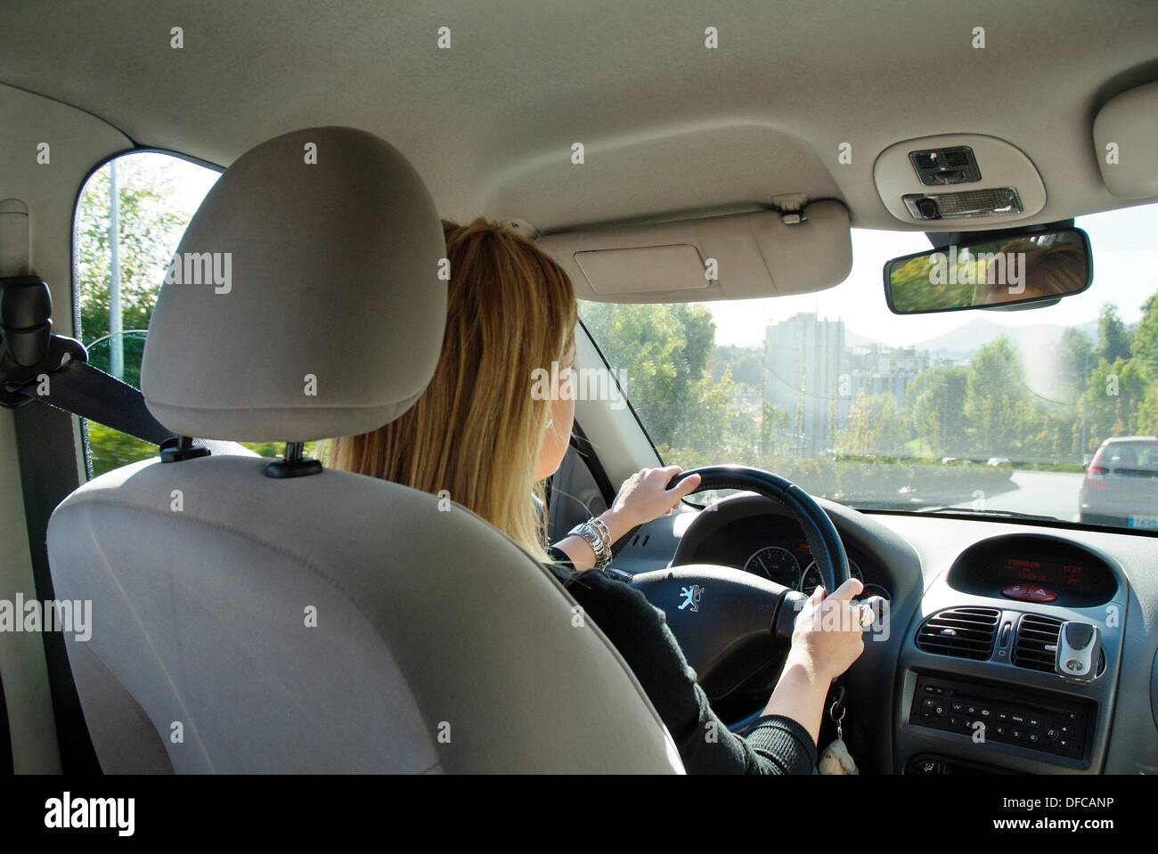 Driving old vehicle hi-res stock photography and images - Alamy