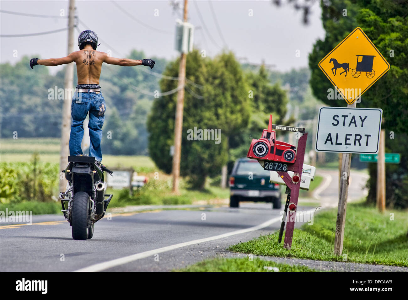 Triple riding hi-res stock photography and images - Alamy
