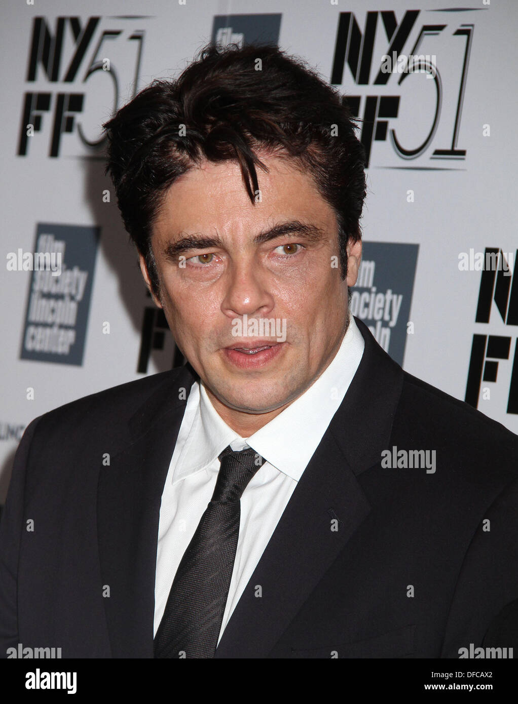 New York, New York, USA. 1st Oct, 2013. Actor BENICIO DEL TORO attends ...