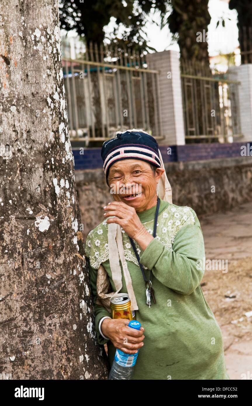 Old blind lady hi-res stock photography and images - Alamy