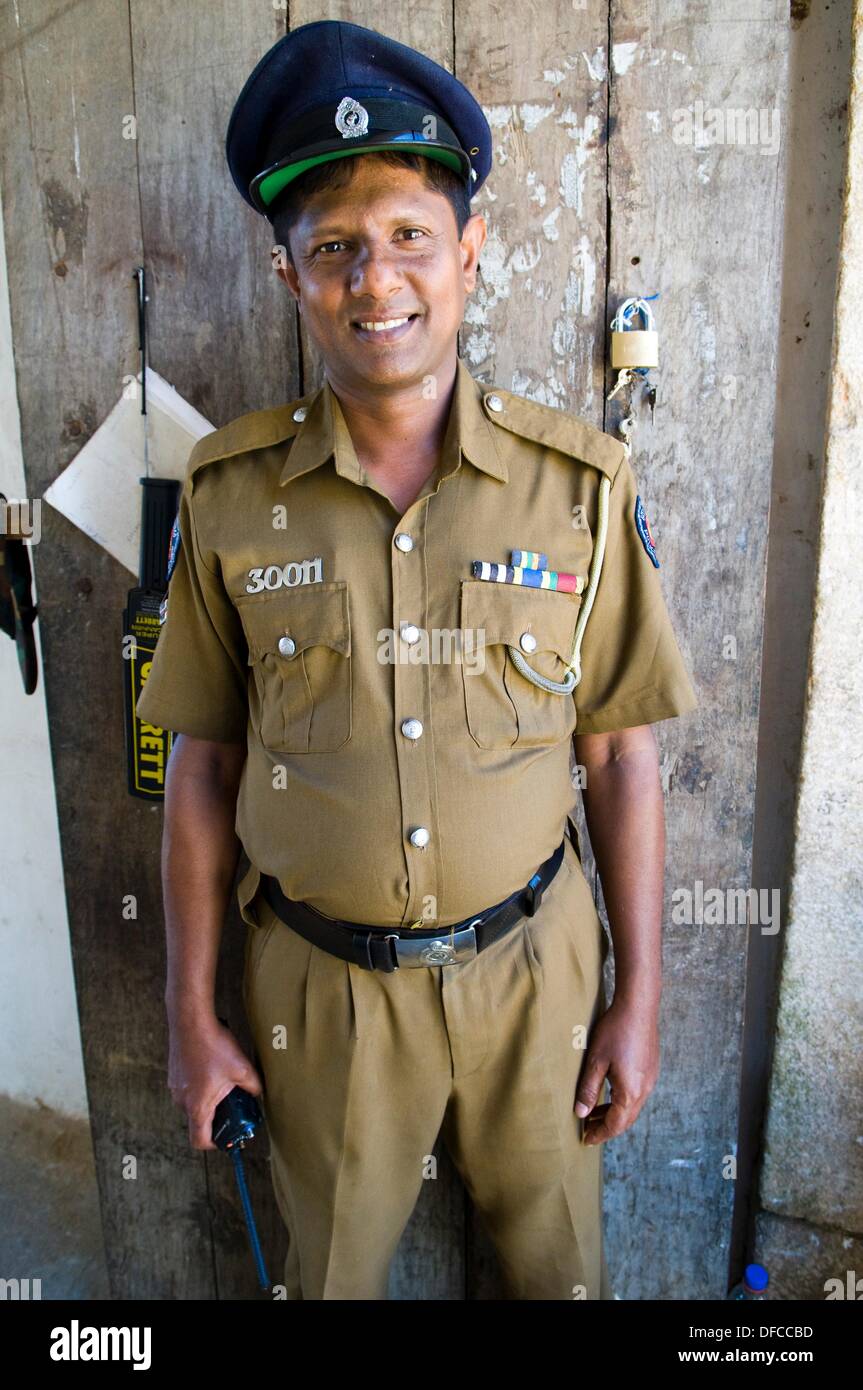 Kandy policeman hi-res stock photography and images - Alamy