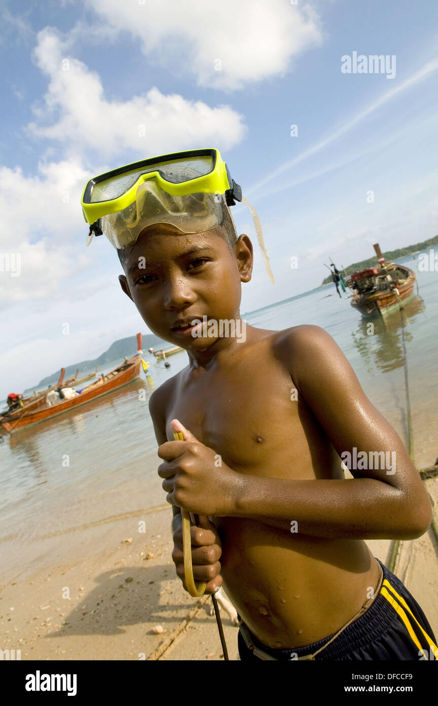 Thai sea gypsies hi-res stock photography and images - Alamy