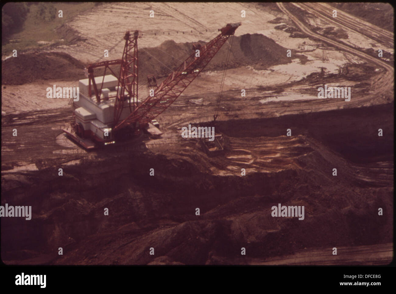The Big Brown Coal Mine, located in the U.S., is an active coal mine ...