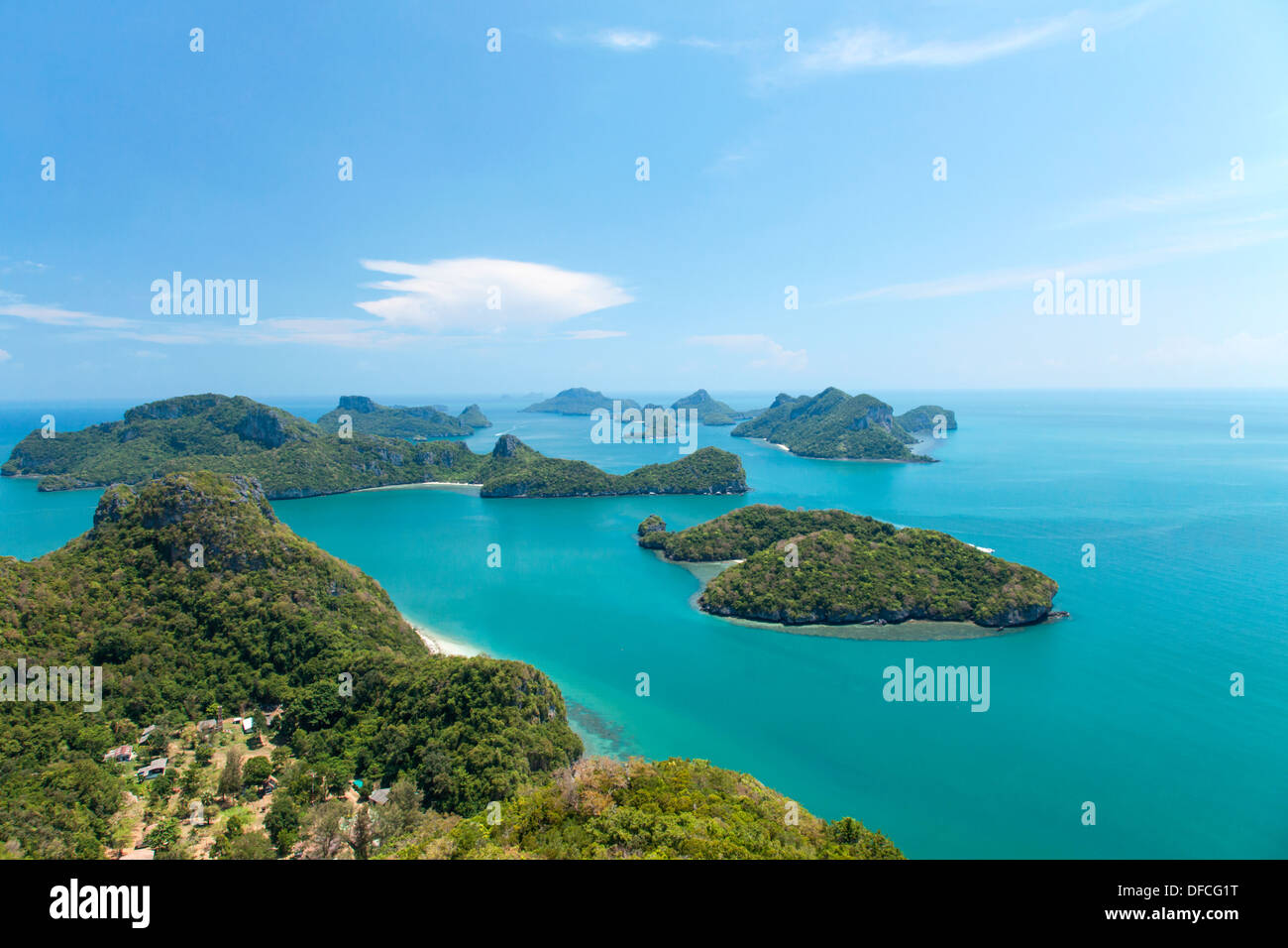 Thailand, View of National Park Mu Ko Ang Thong Stock Photo - Alamy