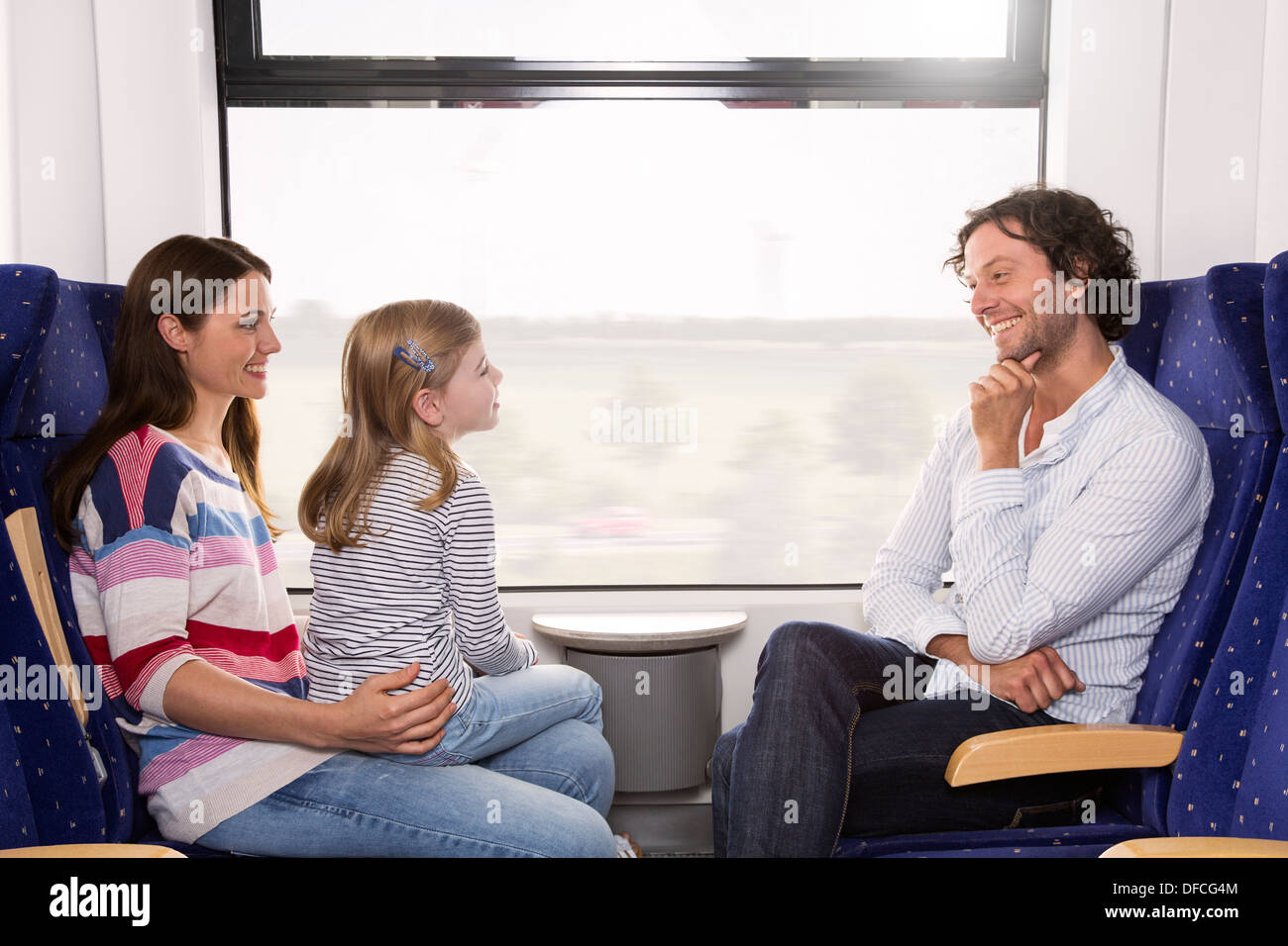 Family train hi-res stock photography and images - Alamy
