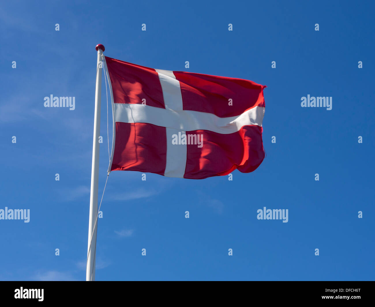 Denmark flag hi-res stock photography and images - Alamy