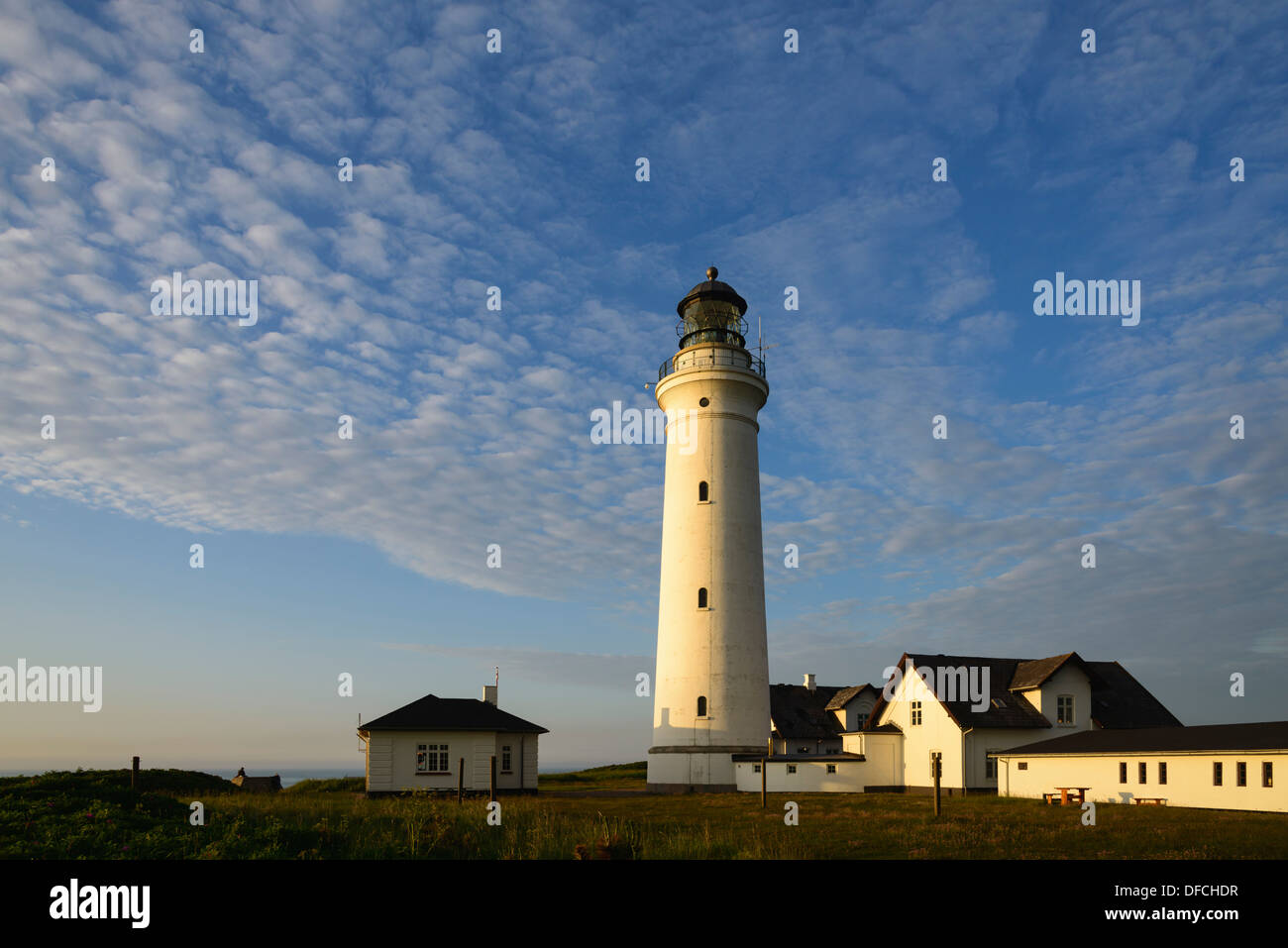 Denmark, View of lighthouse Stock Photo - Alamy