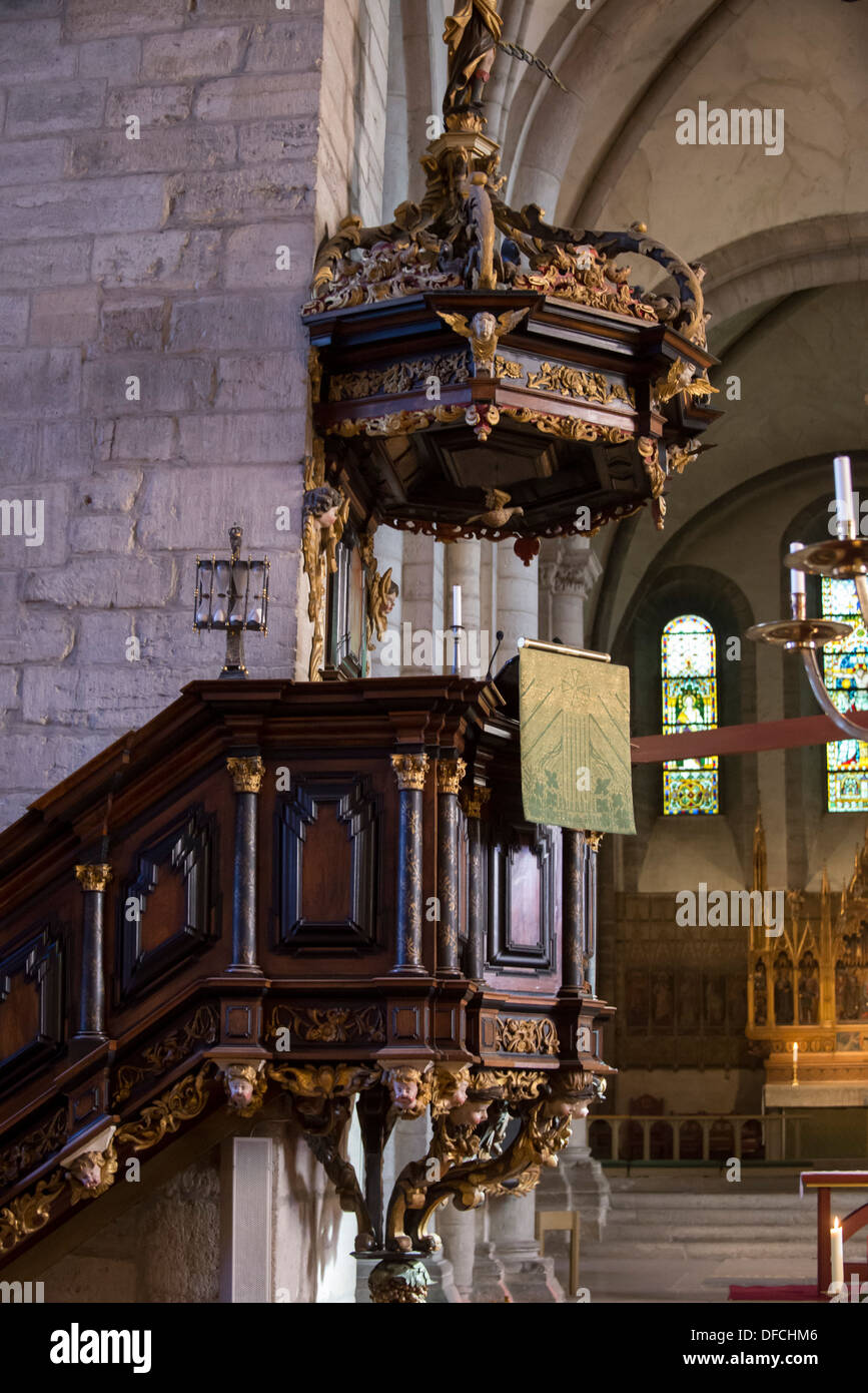 Visby Cathedral on the Swedish island of Gotland Stock Photo - Alamy