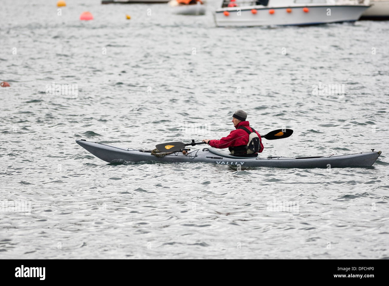 Kayak man hi-res stock photography and images - Alamy