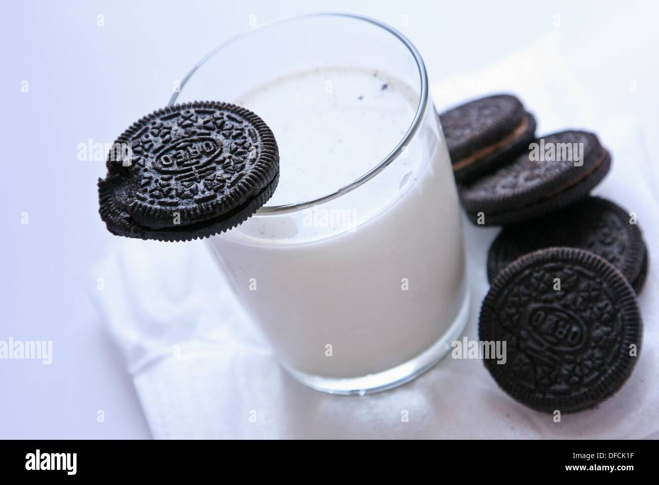 Oreo Cookies And Milk