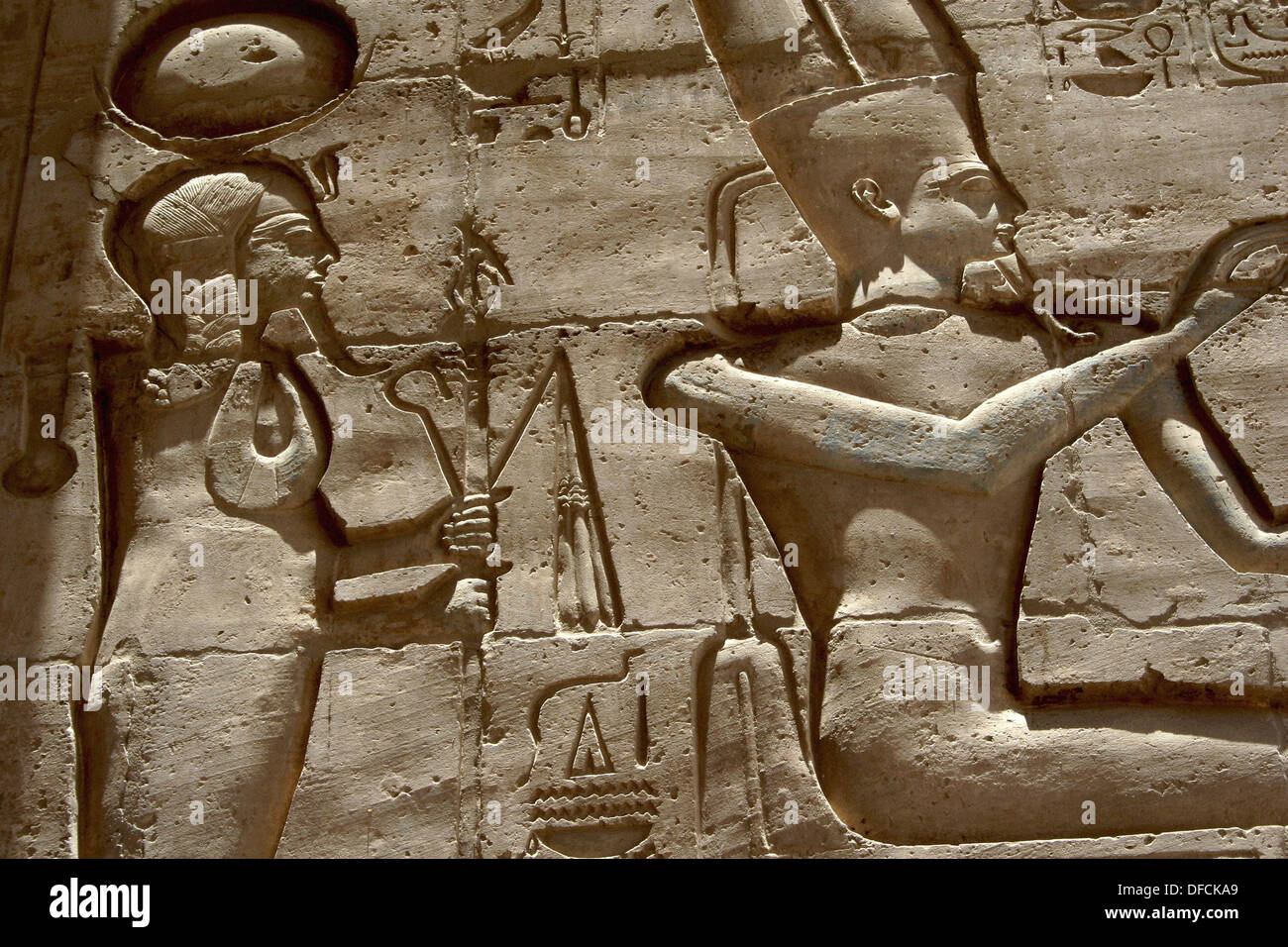 Luxor Egypt Ramesseum Ii Relief High Resolution Stock Photography and ...
