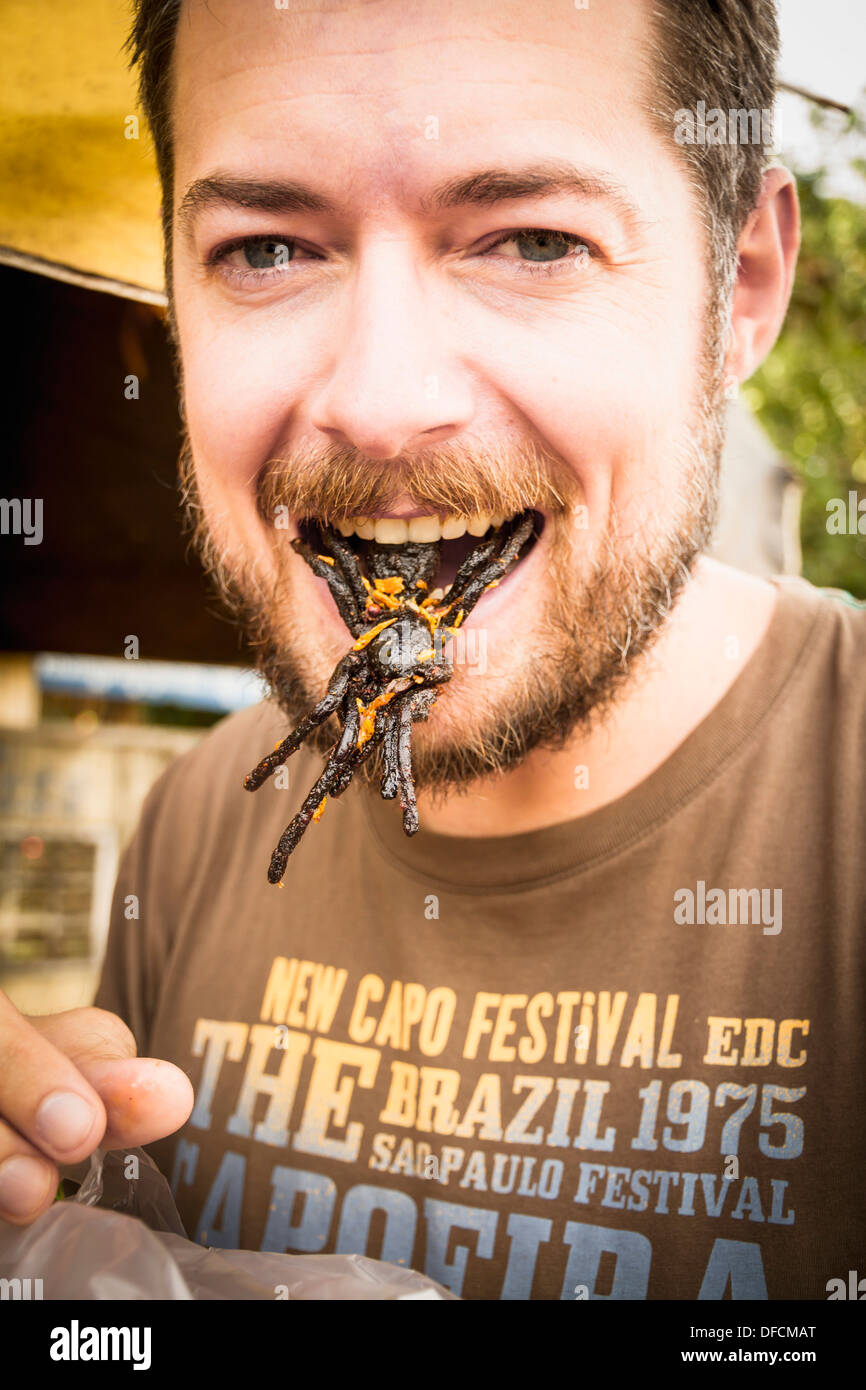 Real Man Eating Spider