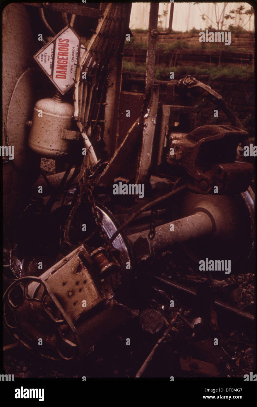 Tank overturned hi-res stock photography and images - Alamy