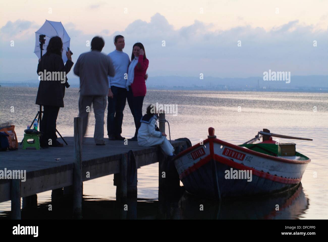 Child kid family dinghy hi-res stock photography and images - Alamy
