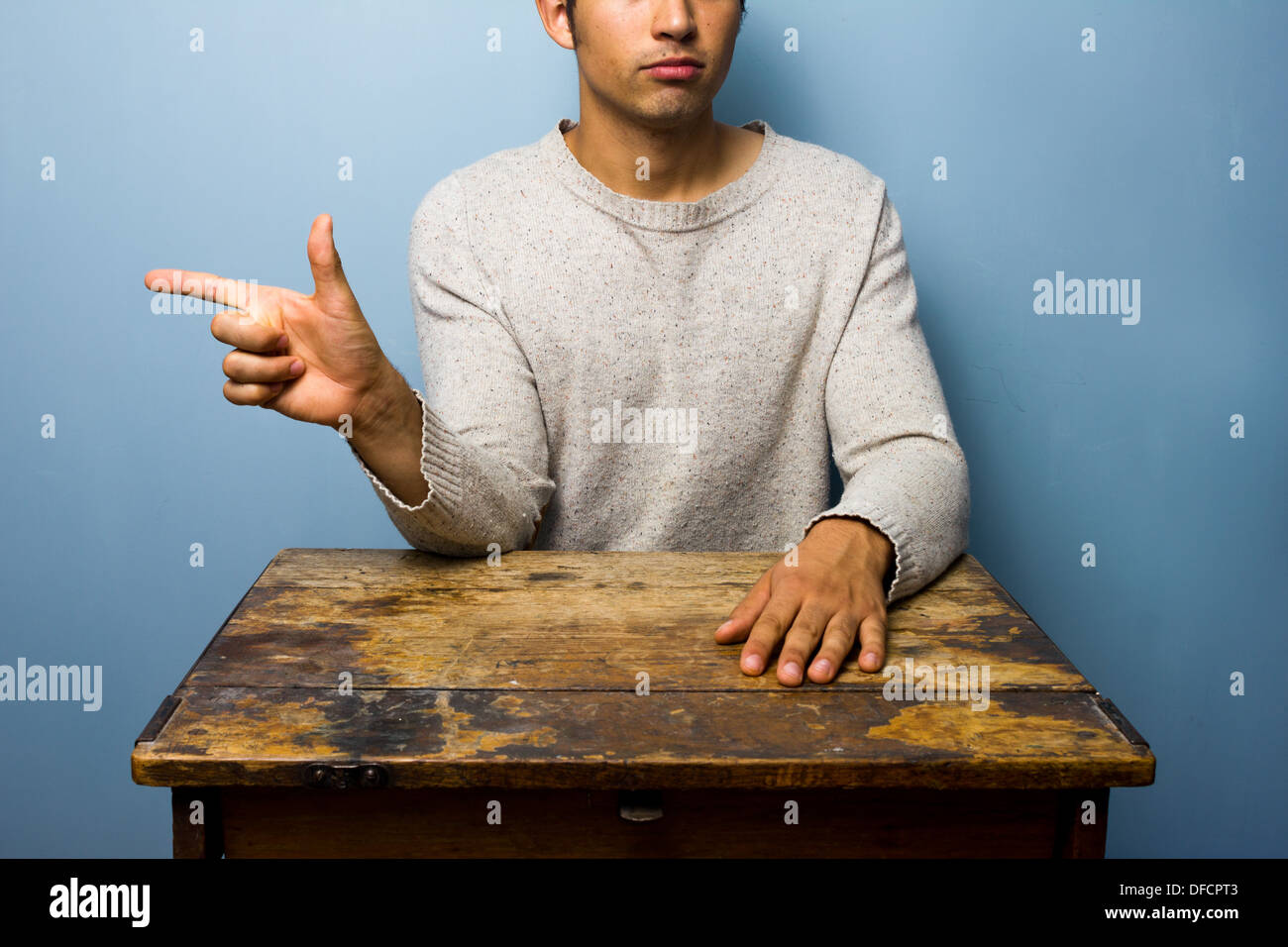 Old man young man help hi-res stock photography and images - Alamy