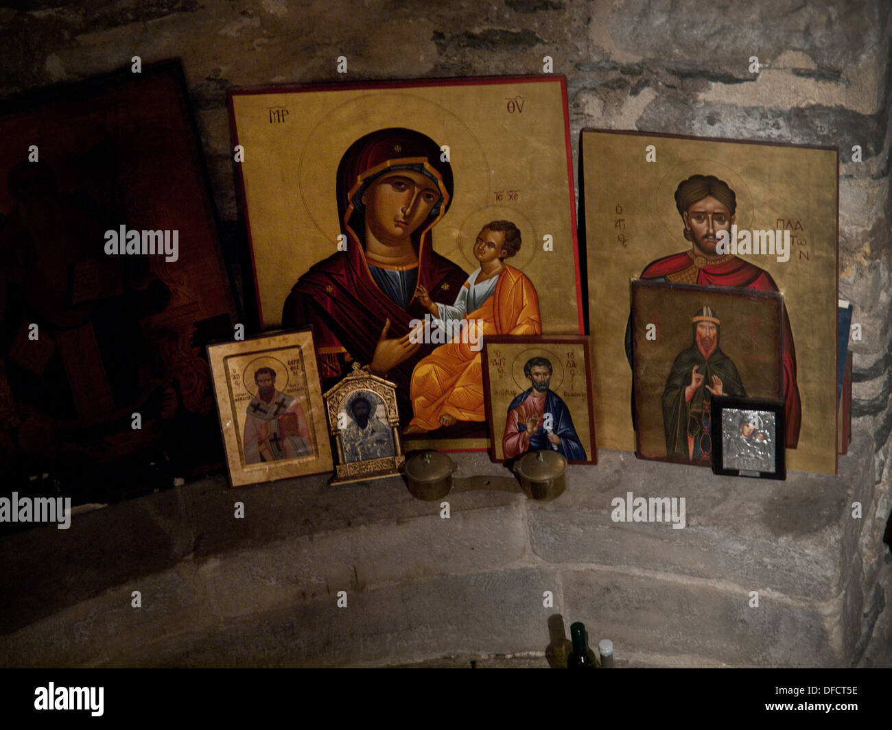 Byzantine panagia church paros hi-res stock photography and images - Alamy