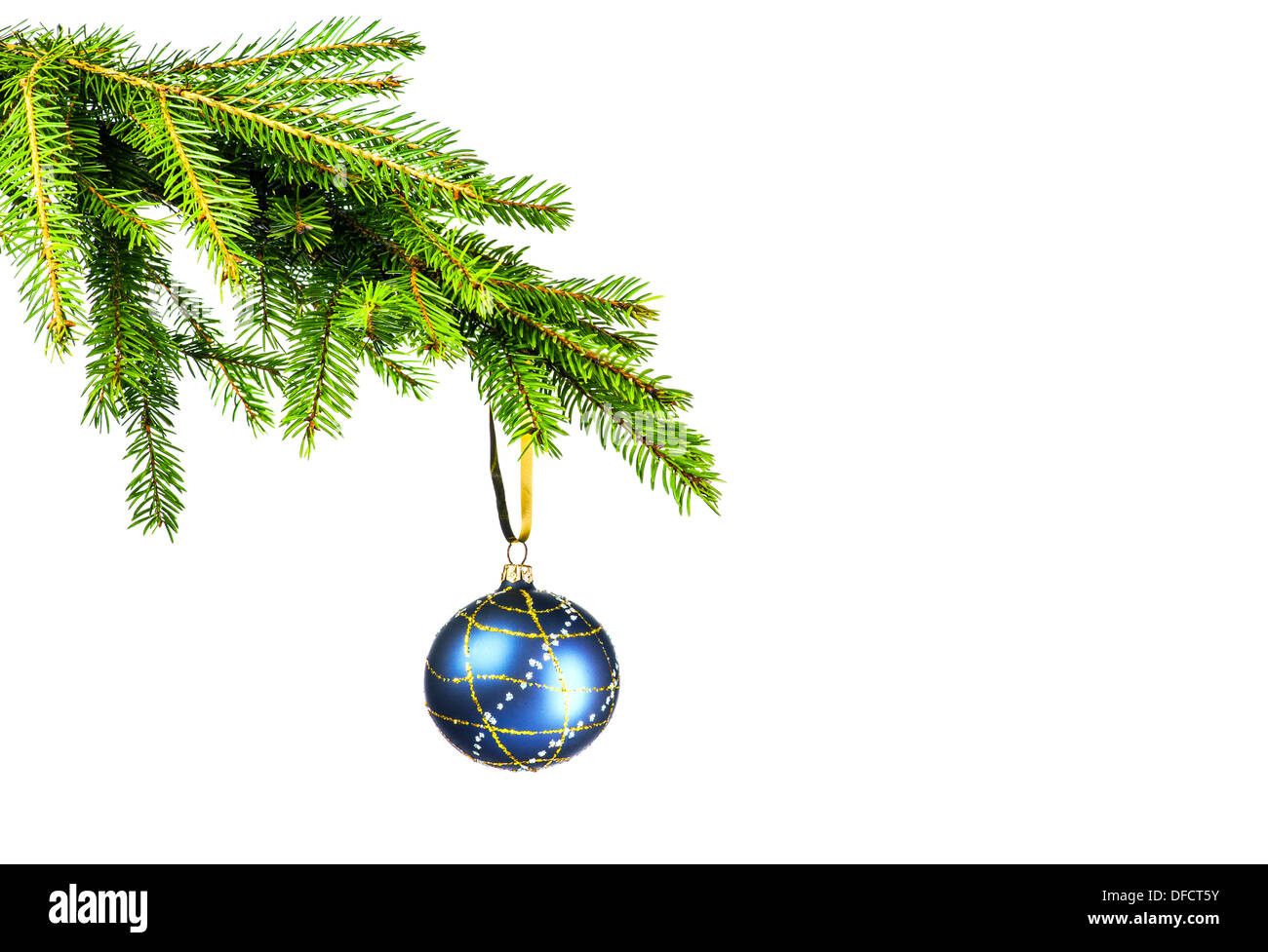 Green and white christmas baubles Cut Out Stock Images & Pictures - Alamy