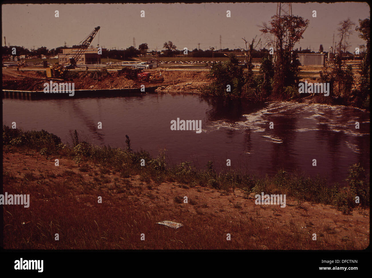 Solid waste disposal settling tank hi-res stock photography and images ...