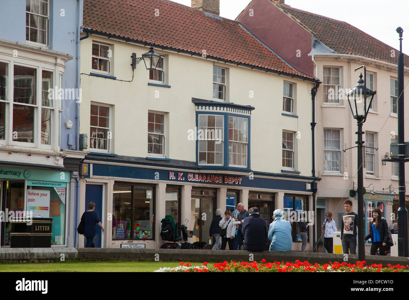 Church Street Cromer Norfolk UK Stock Photo - Alamy