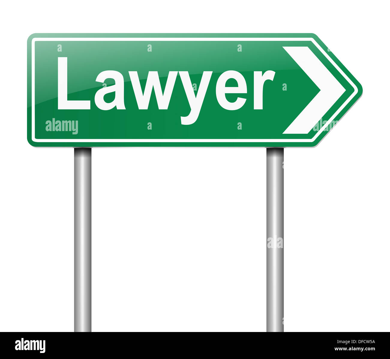 Job lawyer Cut Out Stock Images & Pictures - Alamy