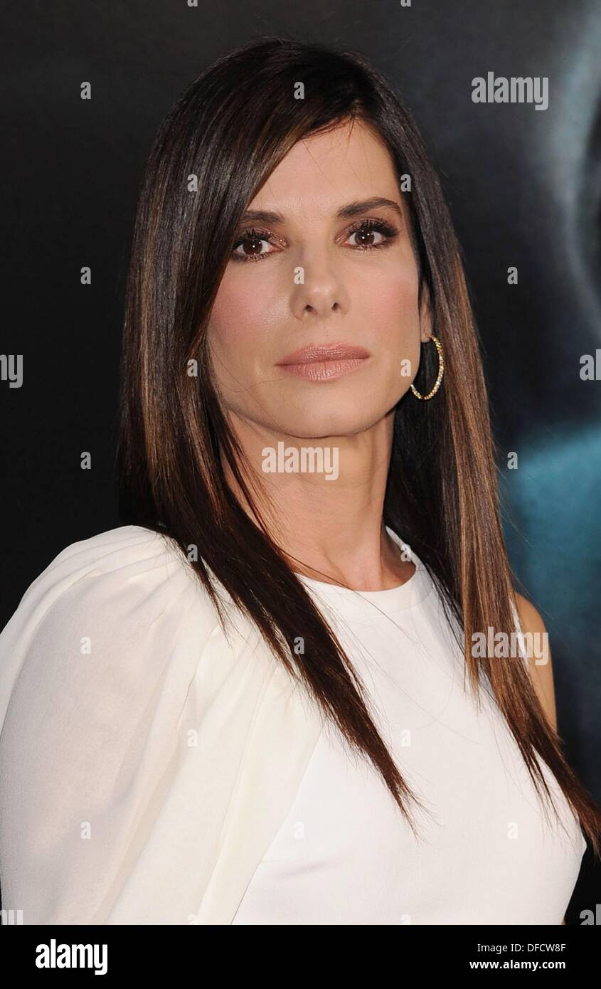 New York, NY. 1st Oct, 2013. Sandra Bullock at arrivals for GRAVITY ...