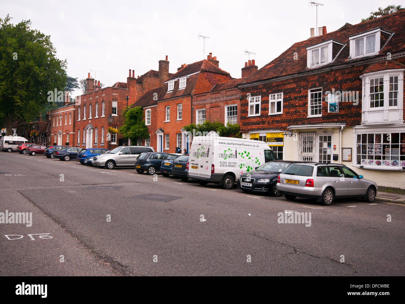 Castle Street farnham Surrey England UK Stock Photo - Alamy