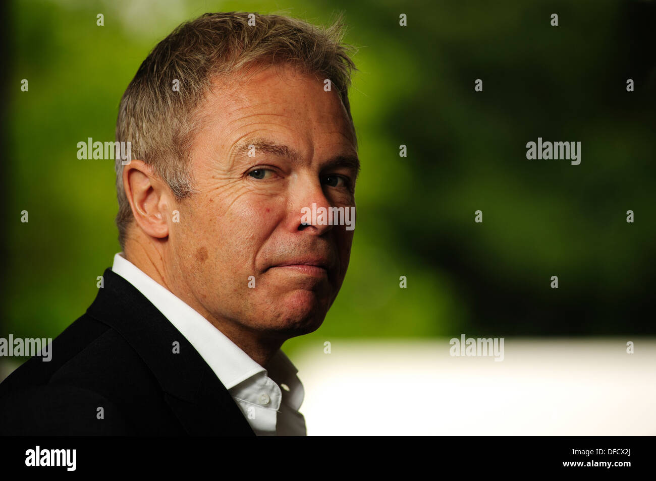 Gavin Hewitt, BBC most Senior Journalist, attending the Edinburgh ...