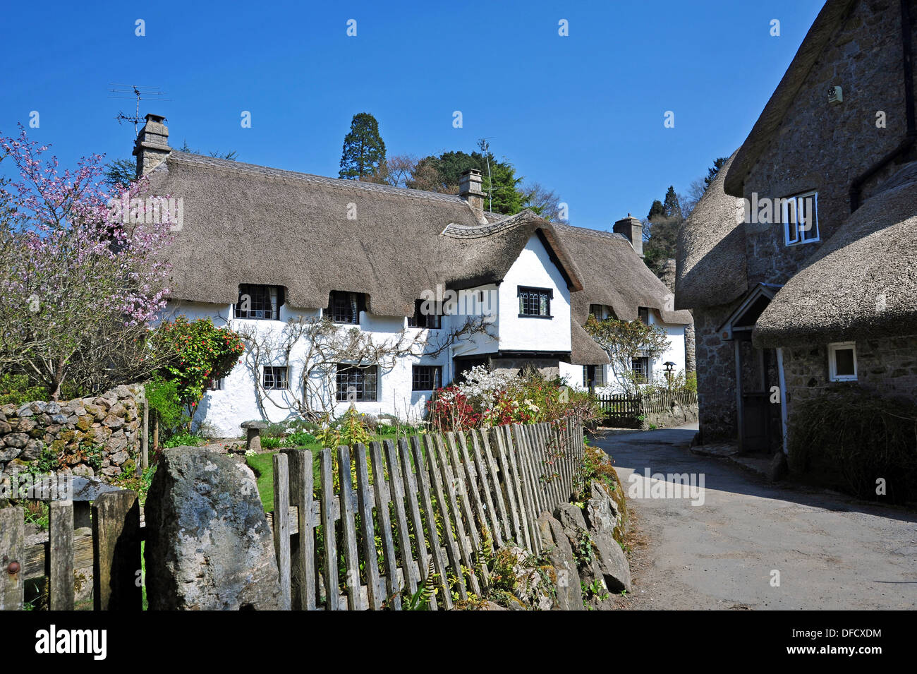 Devon long house hi-res stock photography and images - Alamy