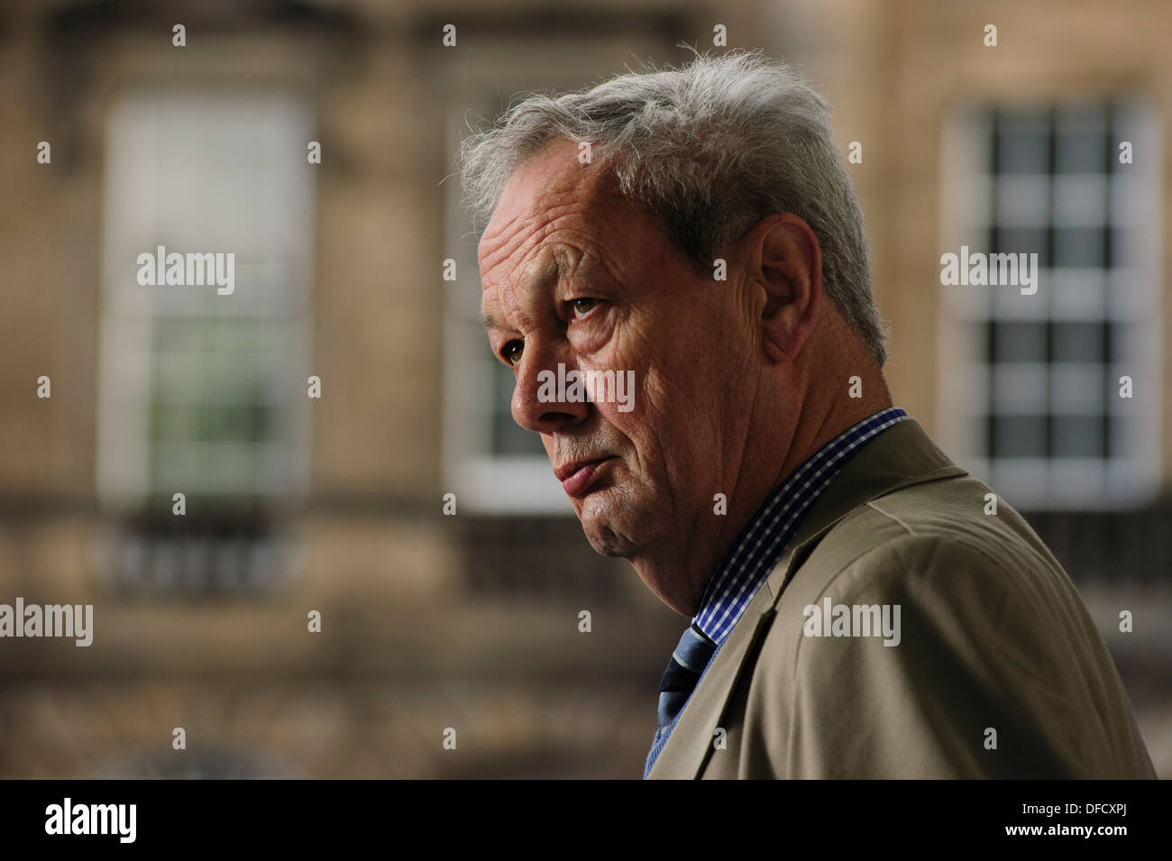 Norman Stone, British academic, historian and author, attending the ...