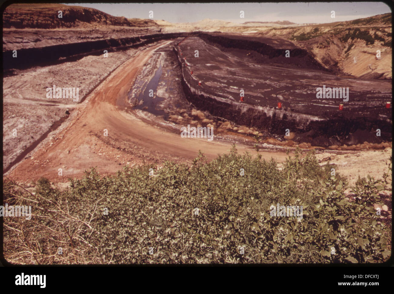 Vintage strip mine hi-res stock photography and images - Alamy