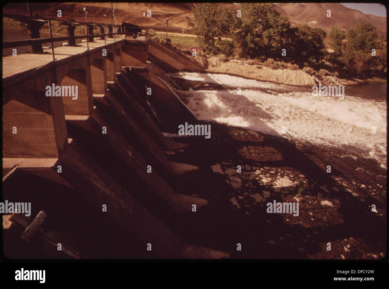 DERBY DAM ON THE TRUCKEE RIVER IS ONE OF THE FACILITIES IN THE NEWLANDS ...