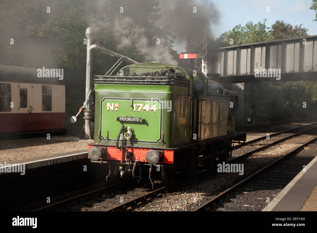 Steam locomotive and tender hi-res stock photography and images - Alamy