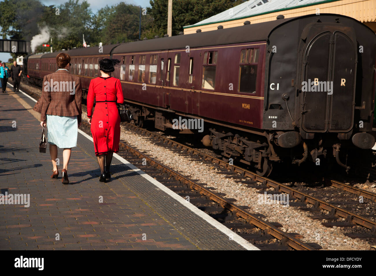 1940s heritage railway hi-res stock photography and images - Alamy