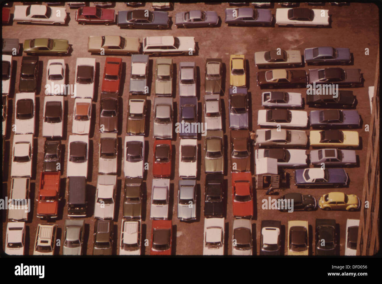 Vintage parking lot usa hi-res stock photography and images - Alamy