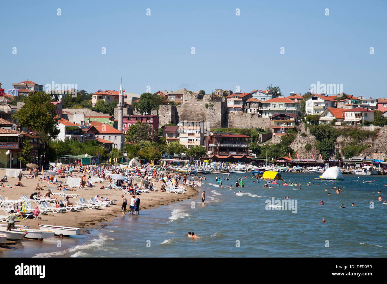 beach, amasra, black sea, turkey, asia Stock Photo - Alamy