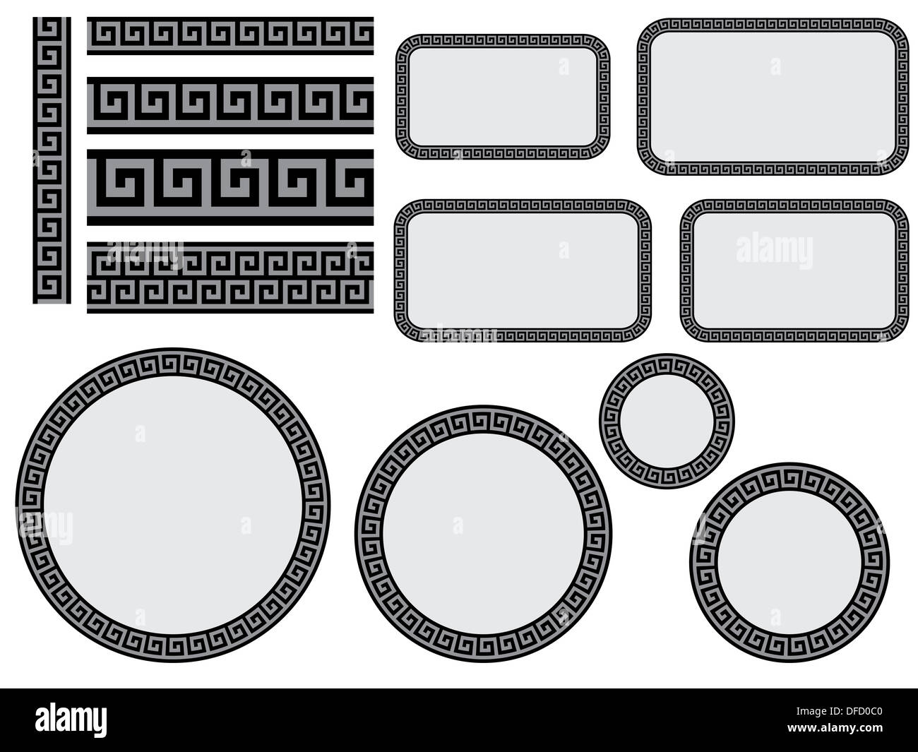 Greek pattern hi-res stock photography and images - Alamy