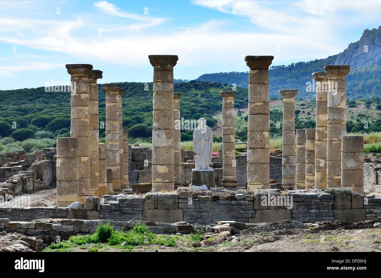 Ancient Roman ruins on the seashore Stock Photo - Alamy