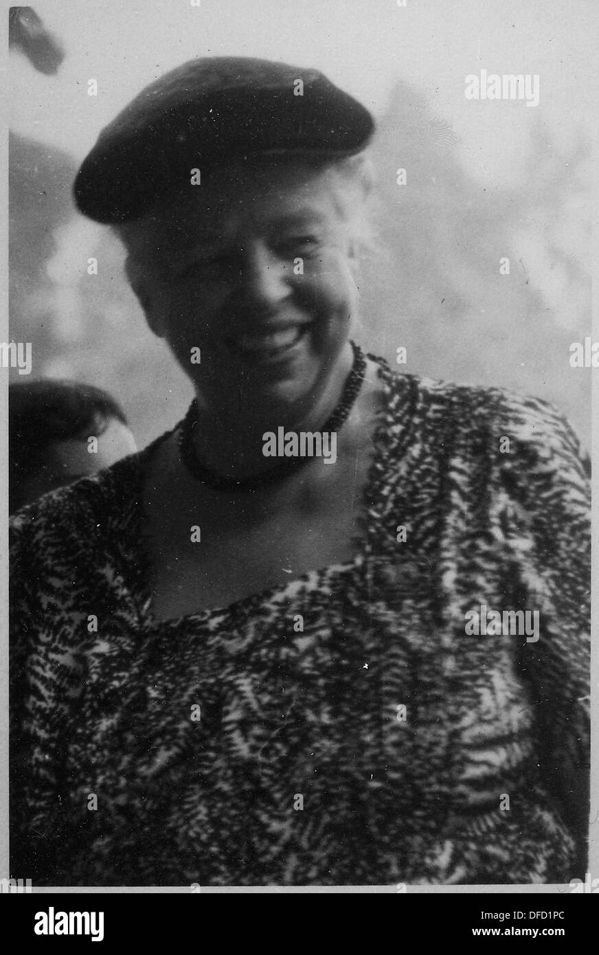 A portrait of Eleanor Roosevelt, a key figure in American history ...