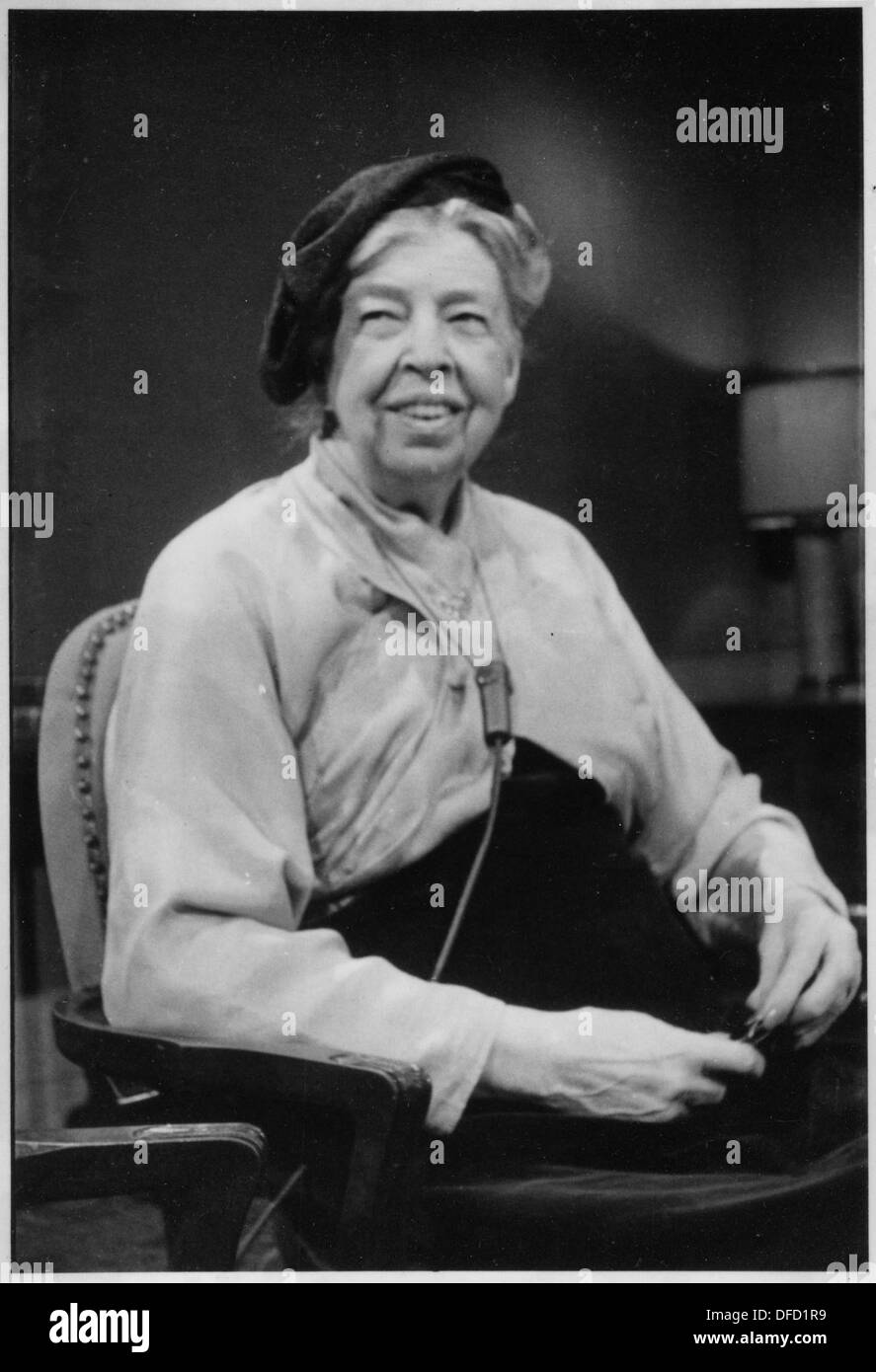A portrait of Eleanor Roosevelt, one of the most influential women in ...