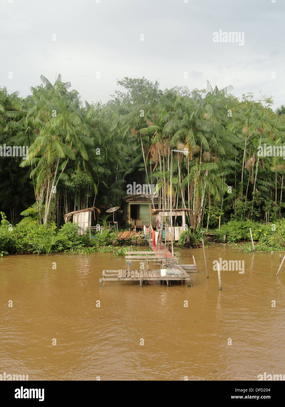 Life on the Amazon river, close to Belem, Para, Brazil Stock Photo - Alamy